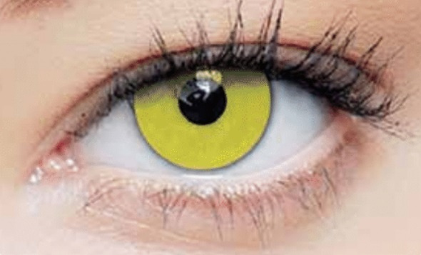 Clearcolor 1day phantom Zombie Yellow | ManasLecas.lv